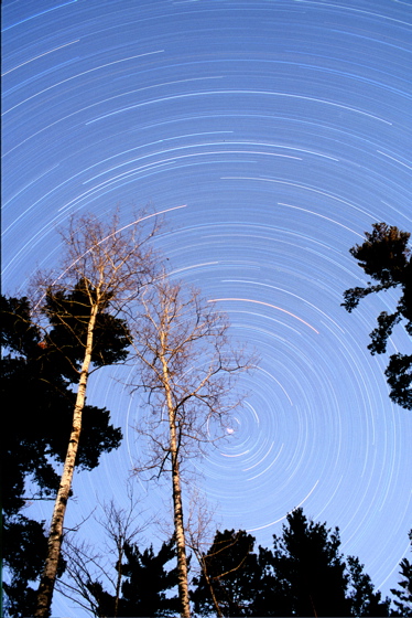 winter trails | Mark Cavanaugh - Sky & Telescope - Sky & Telescope