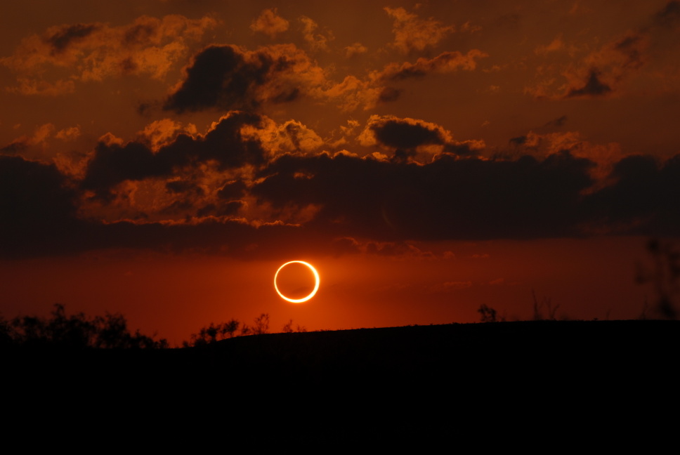Annular Eclipse from Muleshoe NWR, Texas | Joe Dellinger - Sky & Telescope