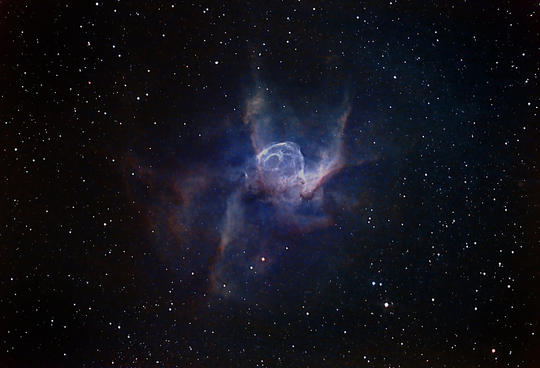 NGC 2359, Thor's Helmet - Sky & Telescope
