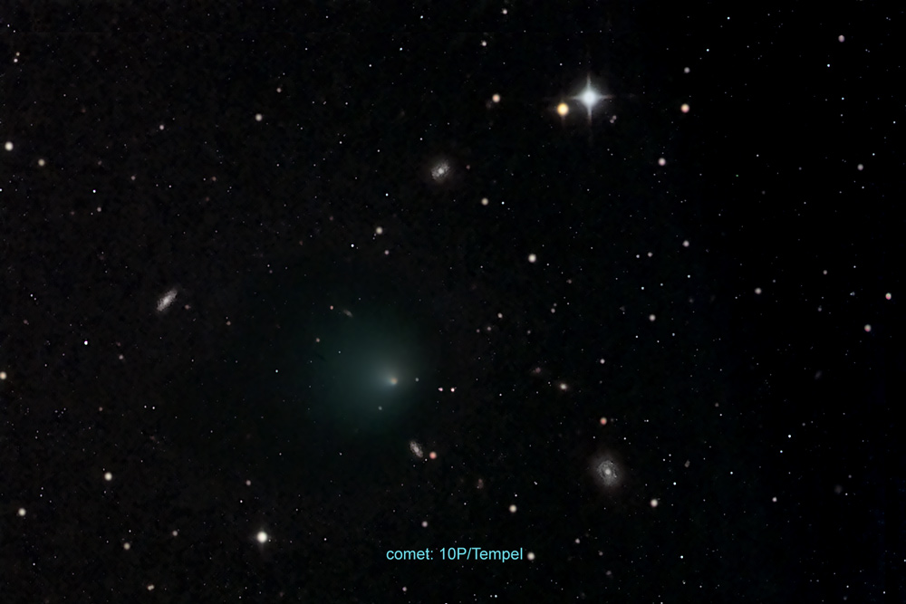 10P/Tempel | Pat Pinnell - Sky & Telescope