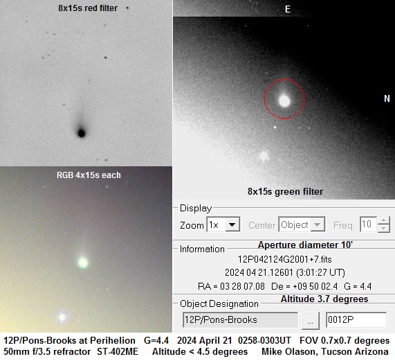Comet 12P/Pons-Brooks at Perihelion - Sky & Telescope - Sky & Telescope
