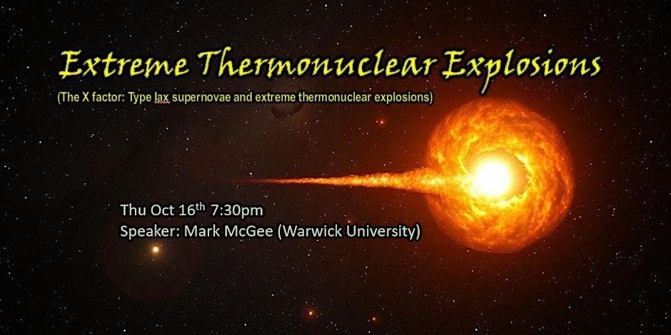 Extreme Thermonuclear Explosions - Sky & Telescope