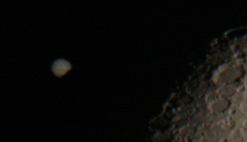 The Moon occults JUPITER | RUBEN PEREZ DE PAULA - Sky & Telescope