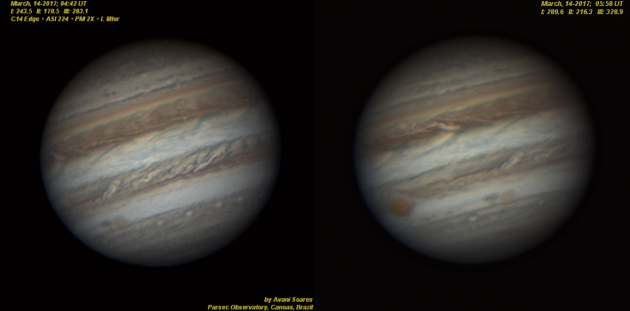 A Jupiter, two moments! - Sky & Telescope