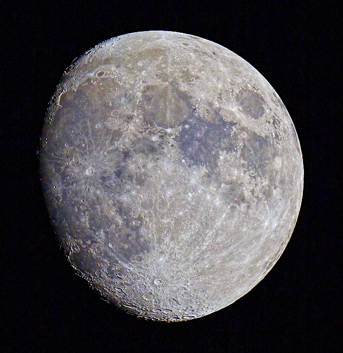 My very first Astro Image ... single shot of the Moon taken on 7th ...