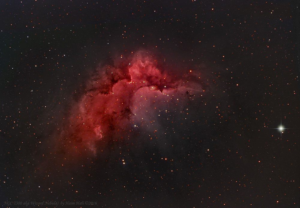 NGC7380 Wizard Nebula in HaRGB - Sky & Telescope