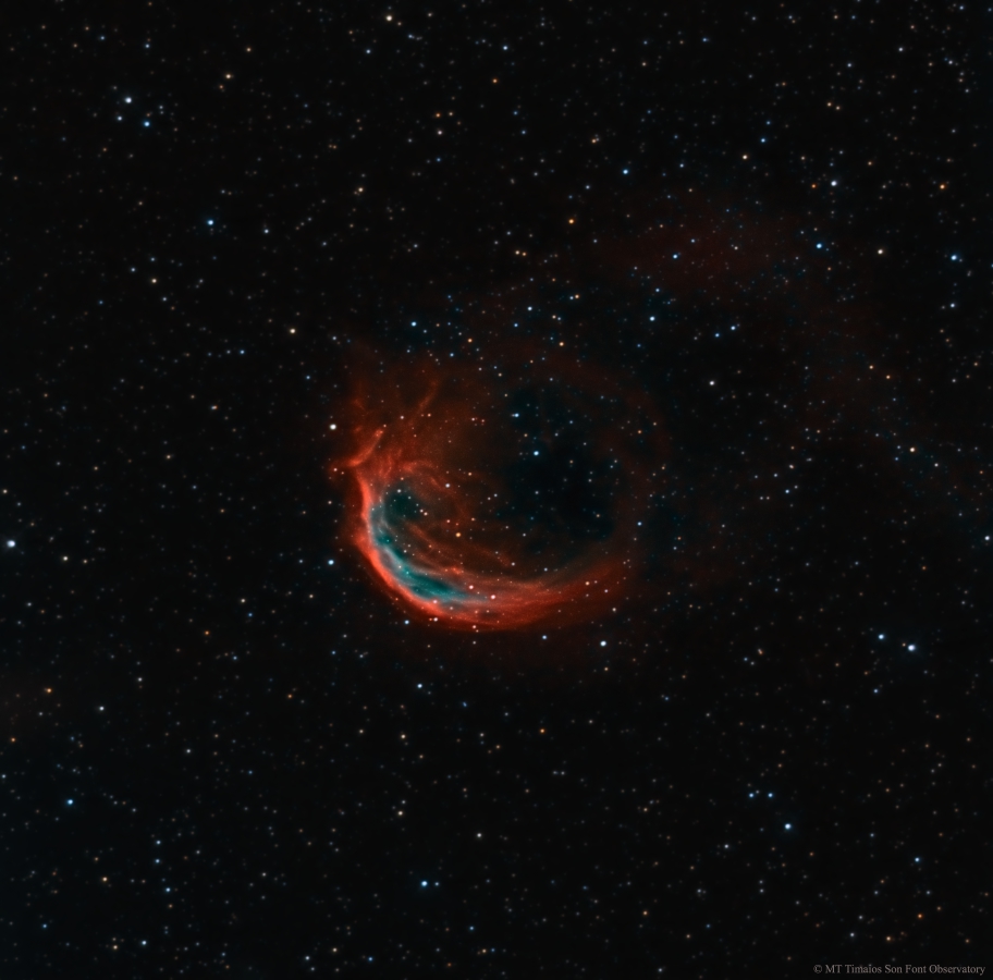 Sh2-188, Dolphin Nebulae - Sky & Telescope