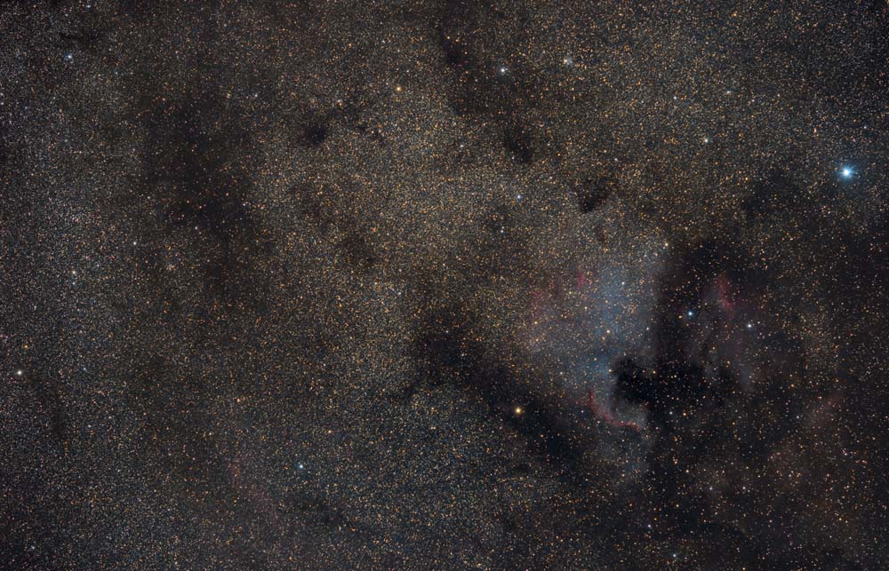 NGC7000 & IC5070 - North America & Pelican Nebula - Sky & Telescope