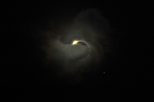 Cloud Veiled total solar eclipse. - Sky & Telescope