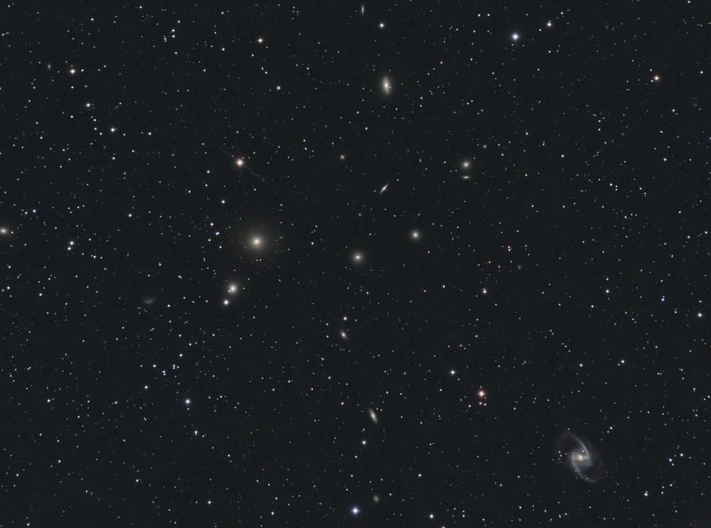 Fornax Galaxy cluster - Sky & Telescope
