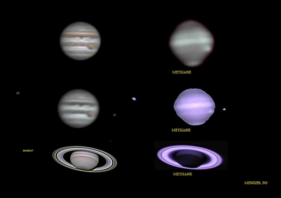 Methane in saturn and jupiter - Sky & Telescope