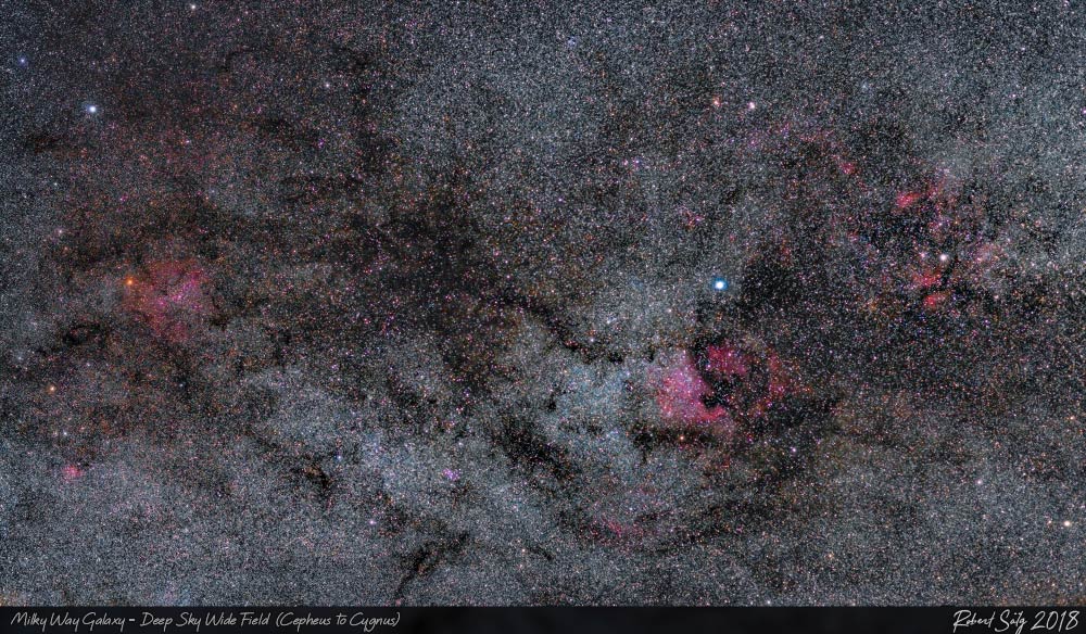 Splendorous colors of Milky Way. - Sky & Telescope