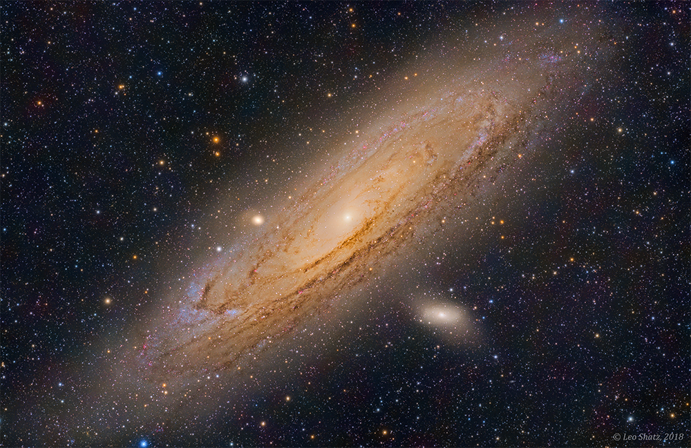 Great Andromeda Galaxy from Negev Desert - Sky & Telescope