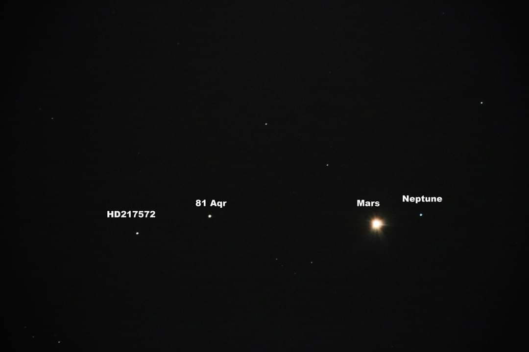 Mars and Neptune 07-12-2018 - Sky & Telescope