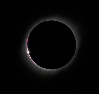 The moment of C3 (third contact) of the 2019 Solar Eclipse - Sky ...