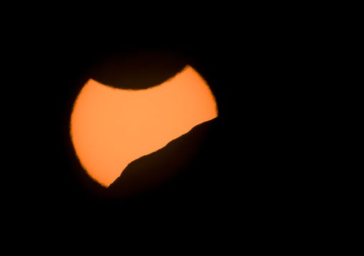 Sunset of a crescent sun. - Sky & Telescope