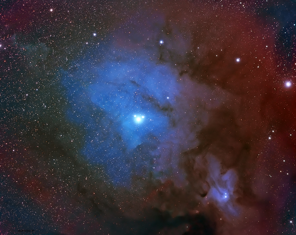 IC 4603 - The Turbulent Heart of the Rho Ophiuchi Complex - Sky & Telescope