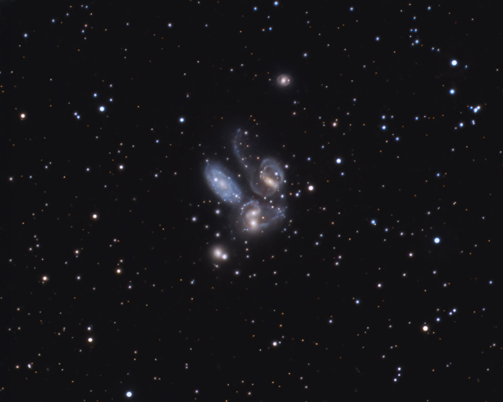 Stephan's Quintet - Sky & Telescope