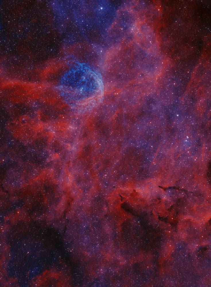 WR134 - Complete Shell - Sky & Telescope