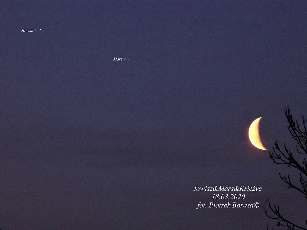 Jupiter, Mars and the Moon - Sky & Telescope