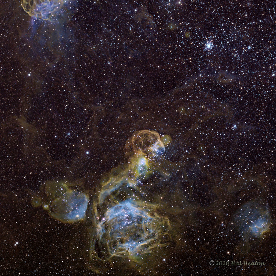 The Jumping Puppy Nebula in the Hubble Color Palette - Sky & Telescope