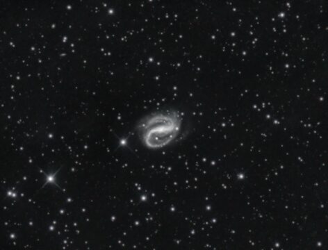 A Barred Spiral Galaxy in Pegasus - Sky & Telescope