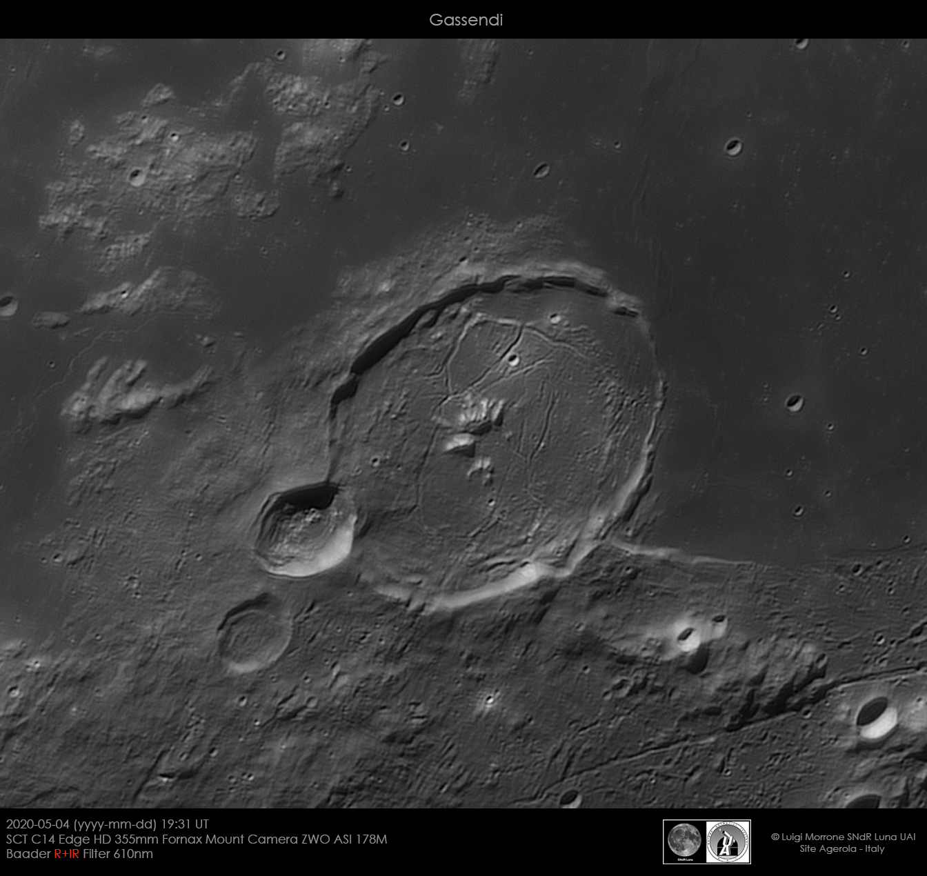 Gassendi crater - Sky & Telescope - Sky & Telescope