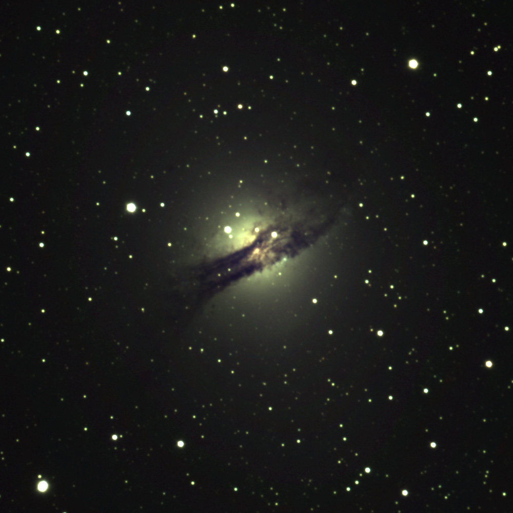 supernova in NGC 5128 - Sky & Telescope