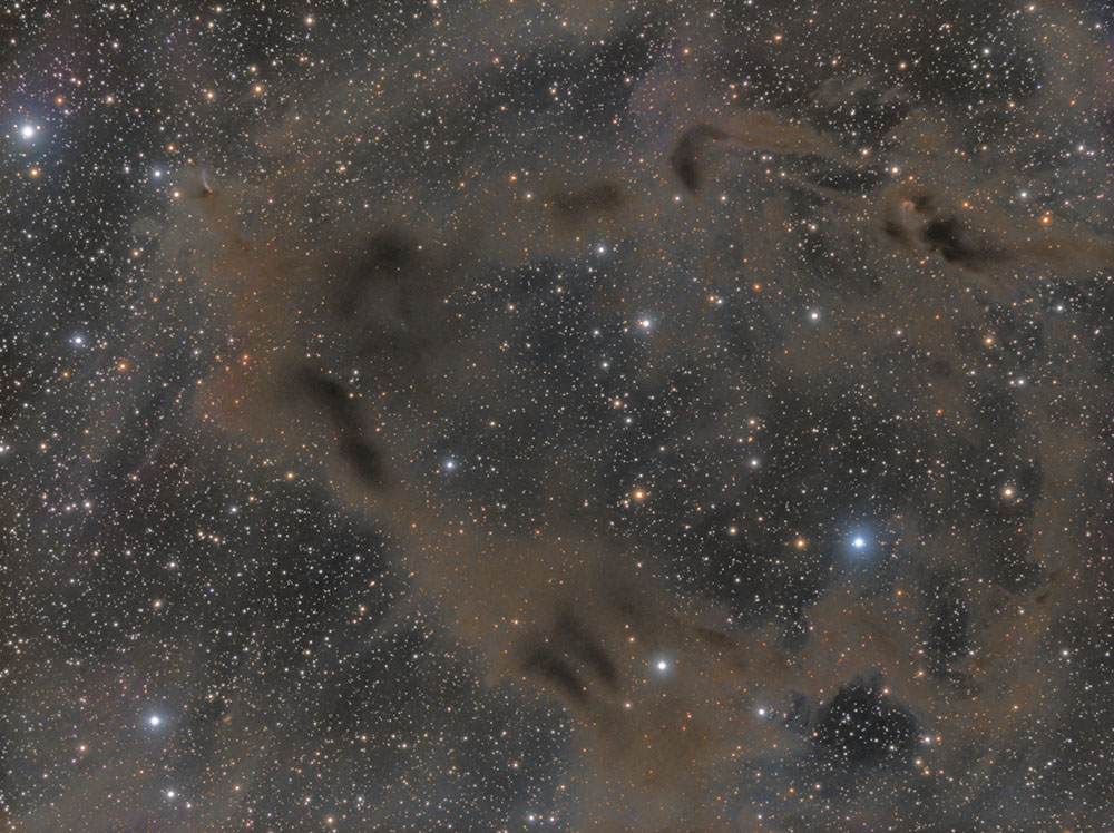 LBN 468 & Gyulbudaghian's Nebula in Cepheus - Sky & Telescope