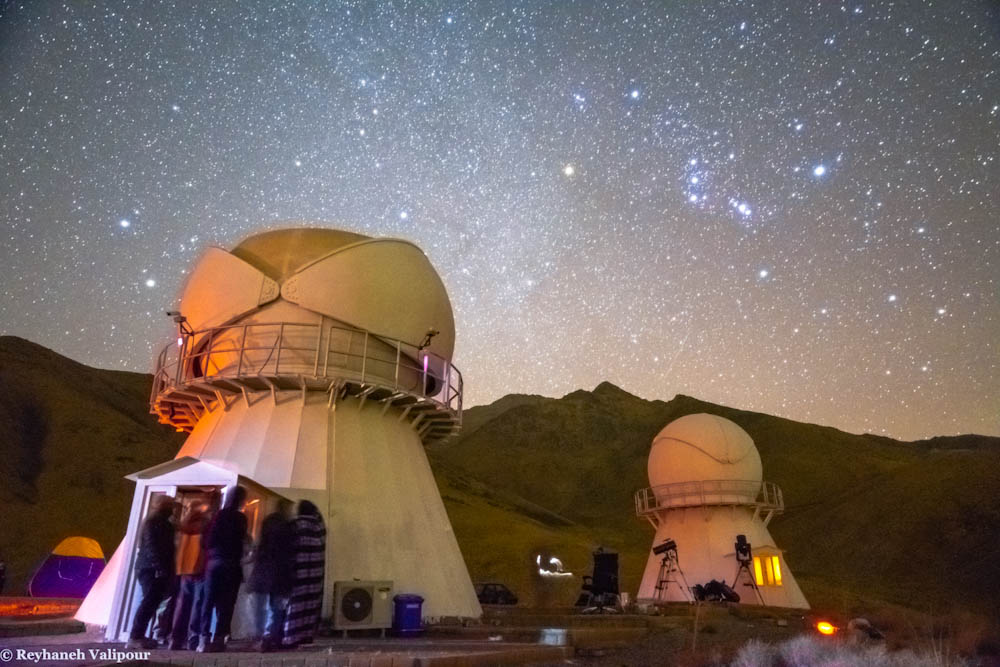Orion Over the Twin Observatory - Sky & Telescope - Sky & Telescope