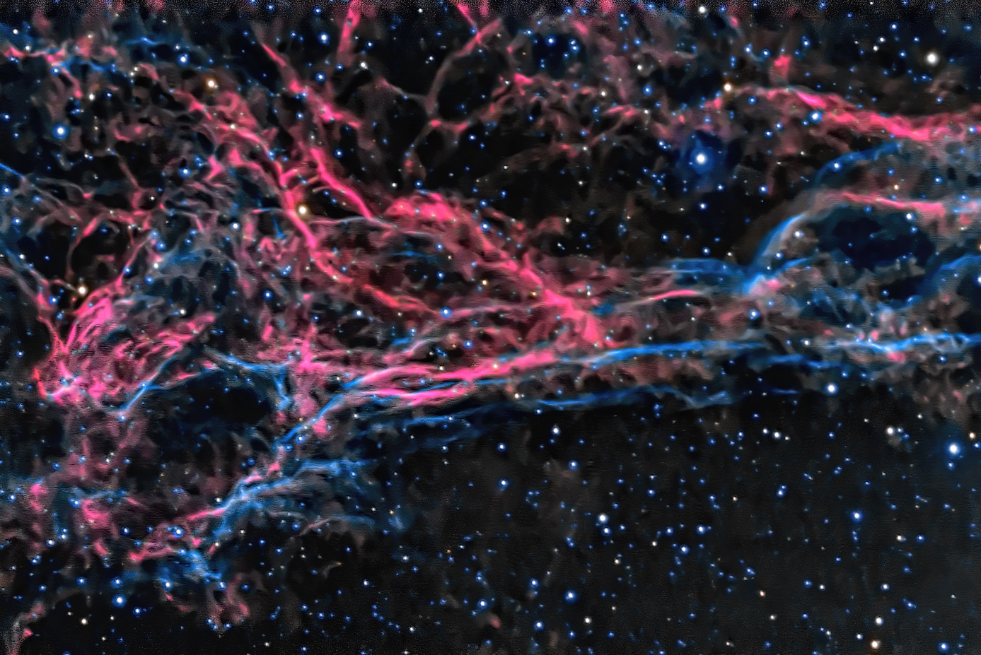 Pickering's Triangle in Western Veil Nebula - Sky & Telescope - Sky ...