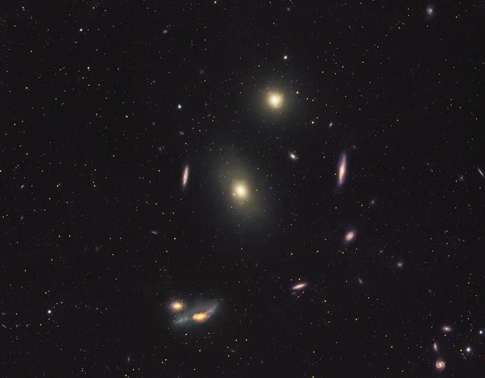 Markarian chain - Sky & Telescope - Sky & Telescope