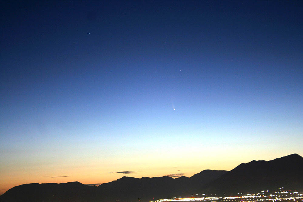 Neowise over Sierra Madre - Sky & Telescope