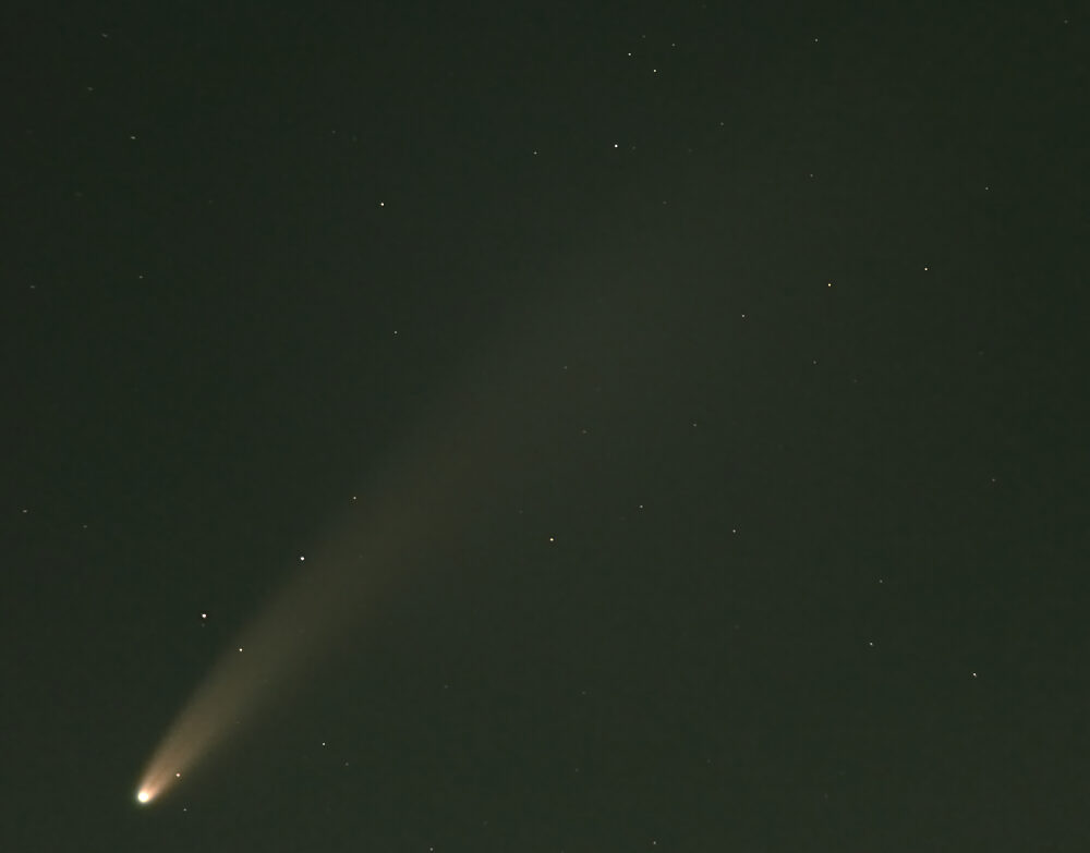 NEOWISE close-up - Sky & Telescope