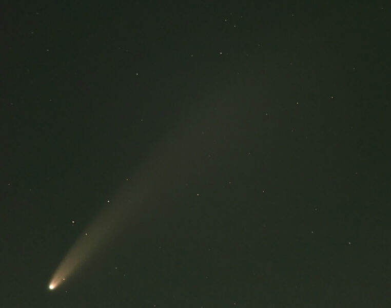 NEOWISE close-up - Sky & Telescope