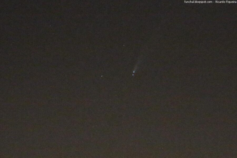 My first time capturing a comet - Sky & Telescope