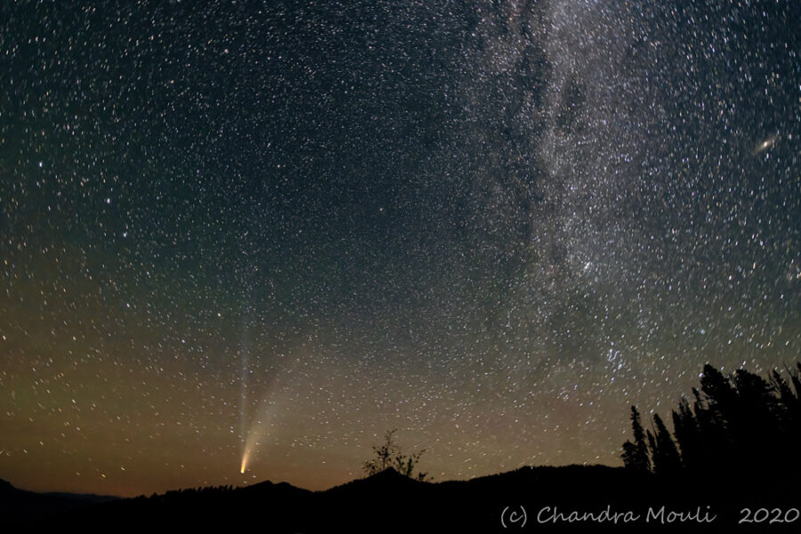 Neowise & Milky Way - Sky & Telescope