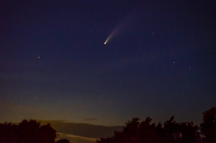 Comet Neowise over Western New York - Sky & Telescope