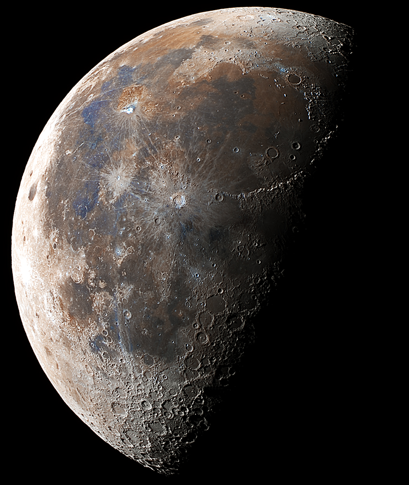 MOON IN COLOR - Sky & Telescope