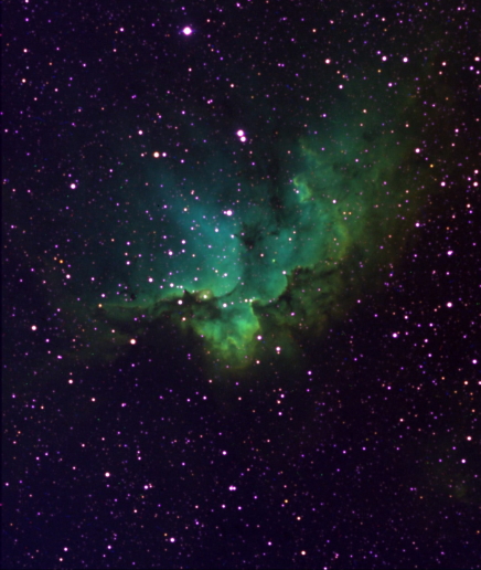 NGC7380 Hubble Palette - Sky & Telescope