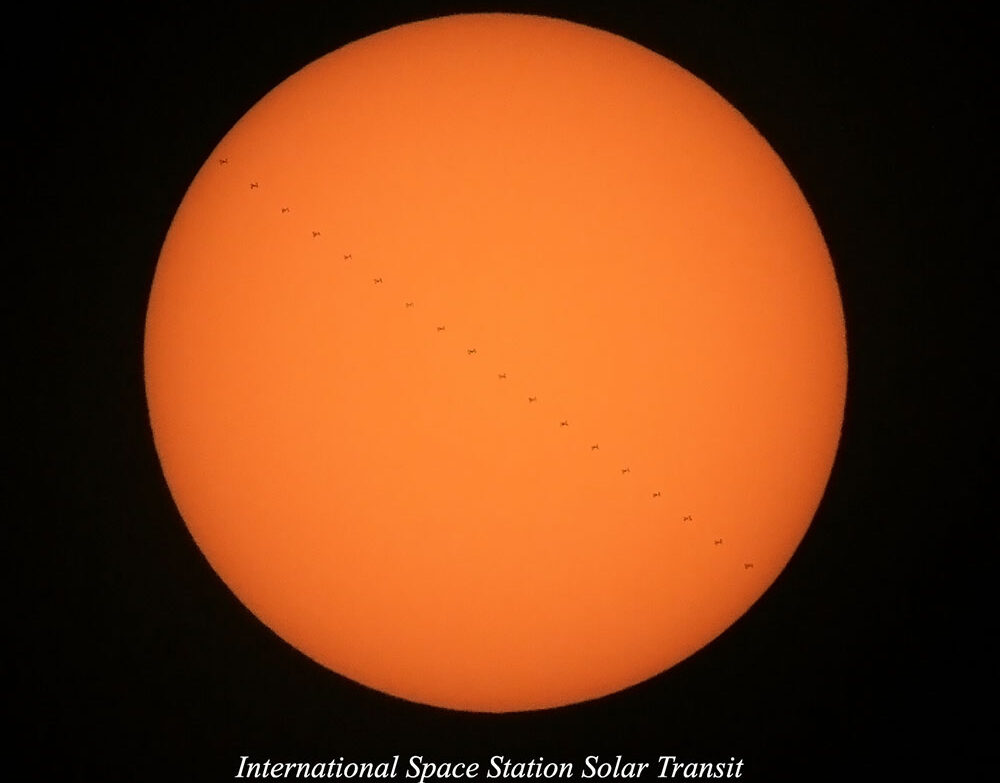 Solar Transit of the International Space Station Sept. 4, 2020 - Sky ...