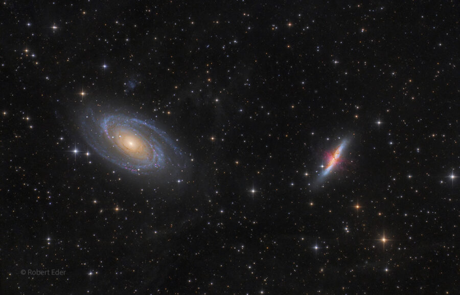 M81 & M82 - Sky & Telescope