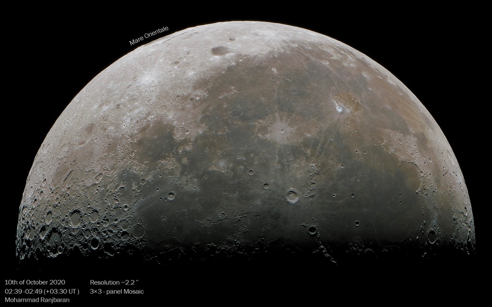 the third quarter moon of October 2020 - Sky & Telescope
