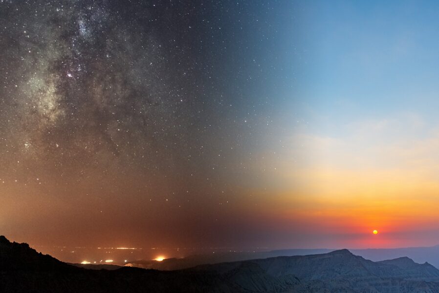 Day to night transition - Sky & Telescope