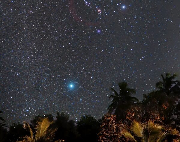 Stars do not maintain Social Distancing at dark locations. - Sky ...
