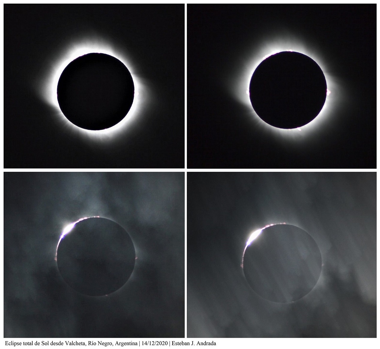 Above the line of totality - Total Solar Eclipse 12/14/2020 - Sky ...