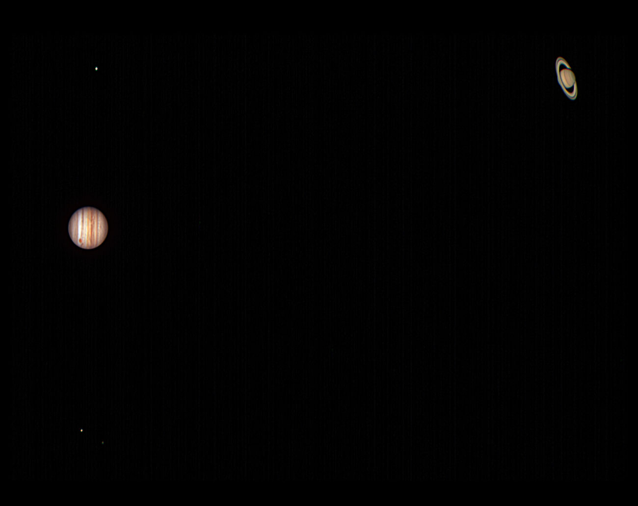 The Great Conjunction of Jupiter and Saturn on Dec 21, 2020 - Sky ...