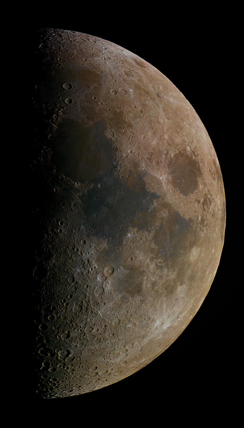 Stitched lunar images - Sky & Telescope