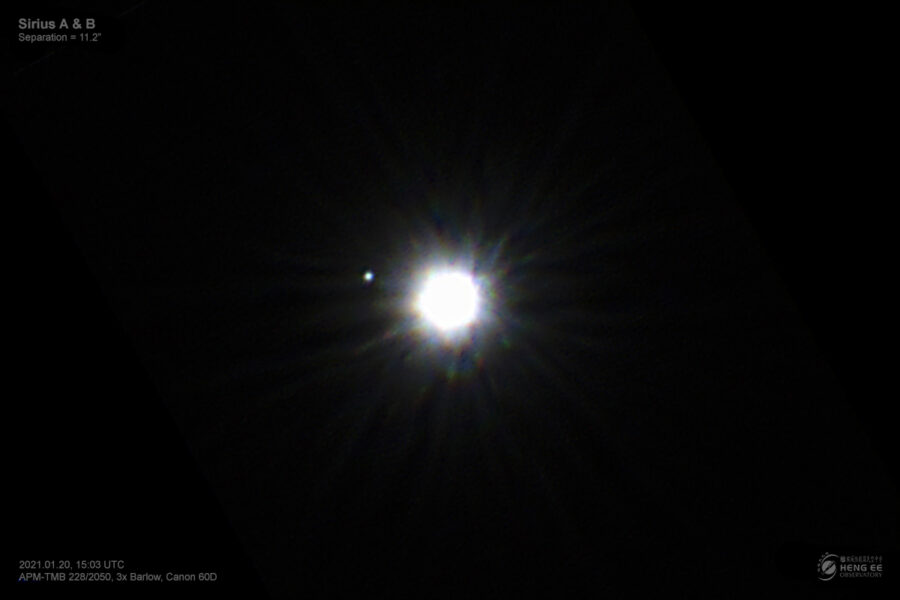 Sirius A & B - Sky & Telescope