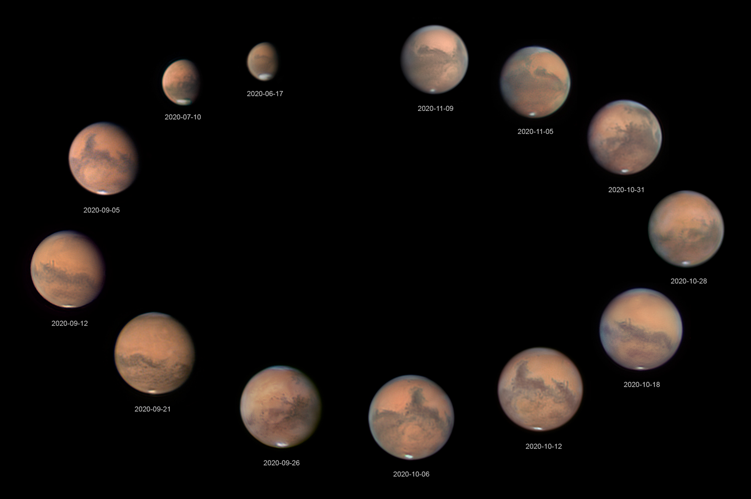 Mars in 2020: 13 image retrospective - Sky & Telescope